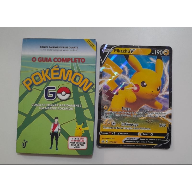 Guia Completo + Card Grande Pokémon. | Shopee Brasil