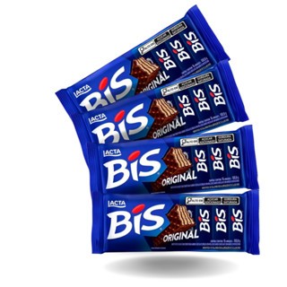 Chocolate Lacta Bis Ao Leite 100,8g (CAIXA COM 65 UNIDADES) | Shopee Brasil