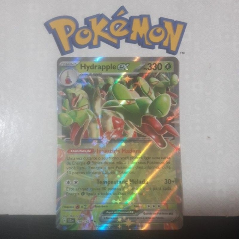 Carta Card Pokémon Hydrapple Ex | Shopee Brasil