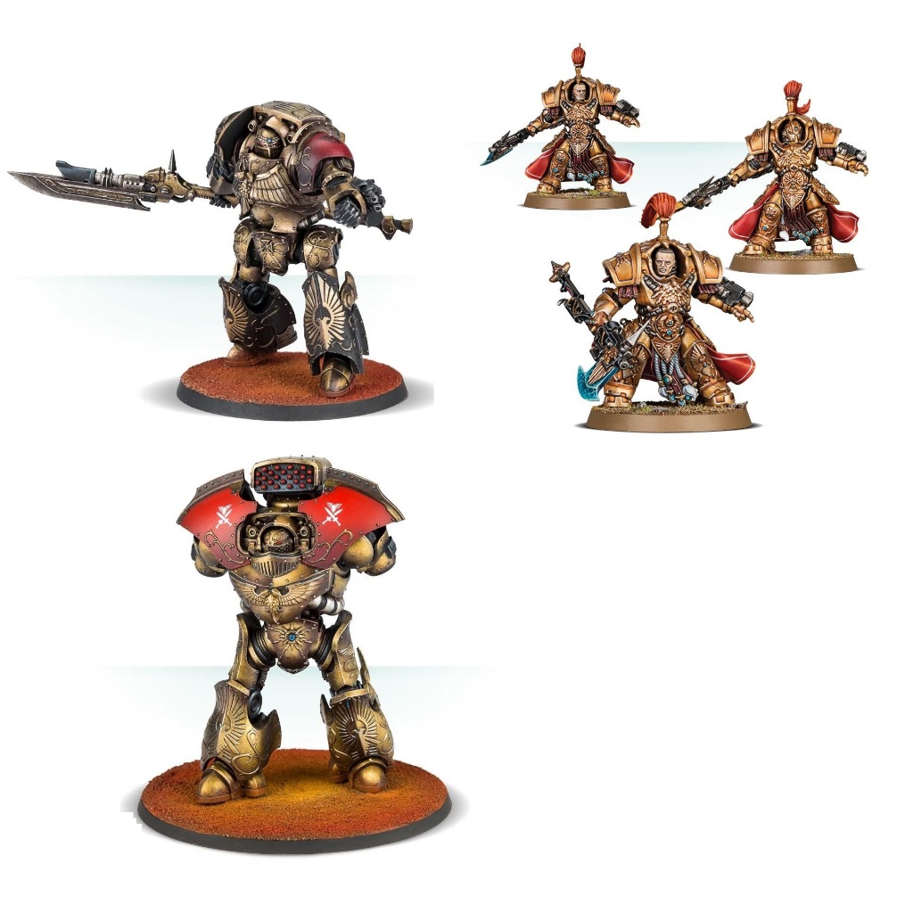 Proxies Warhammer 40k Adeptus Custodes Achillus Telemon Dreadnoughts ...