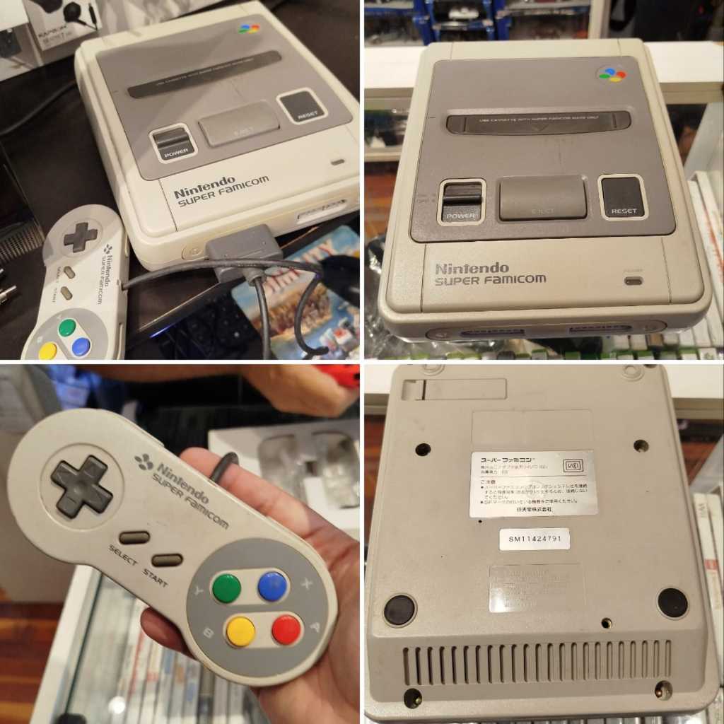 Nintendo Super Famicon + um controle original . funcionando 100% ...