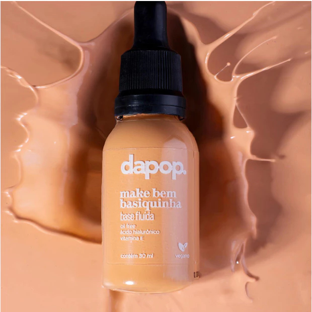 Base Fluida DaPOP - Base para o dia a dia - base leve - base com conta ...