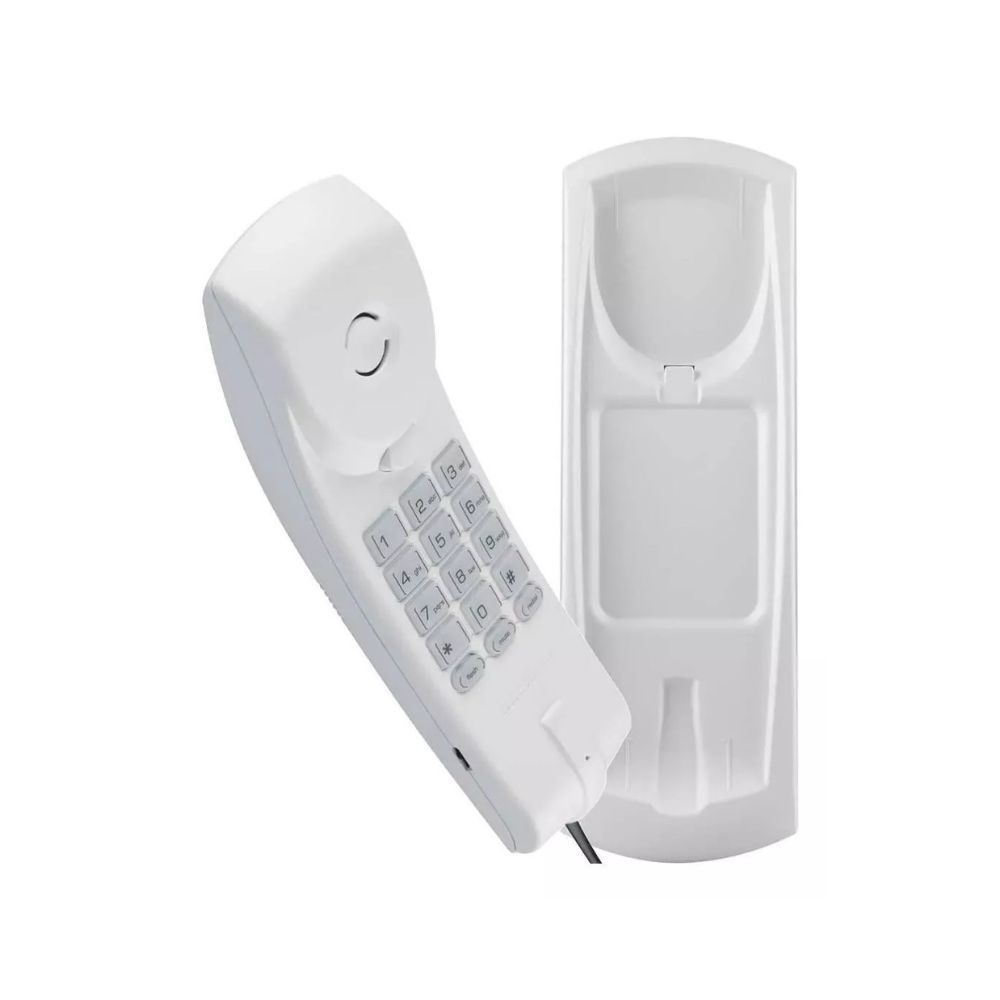 Telefone Gondola com fio Intelbras TC20 cinza | Shopee Brasil