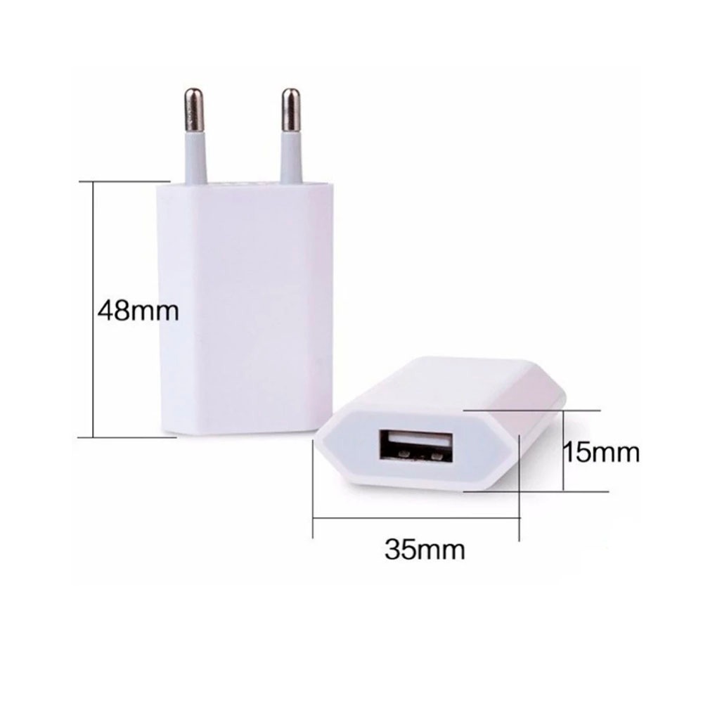 Kit 10 Unidades Plug Adaptador Fonte Usb 5v 1a Bivolt | Shopee Brasil