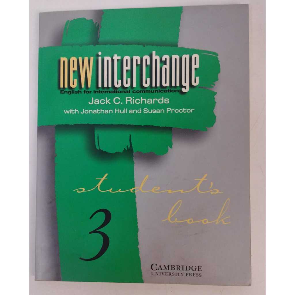 LIVRO New Interchange 3 Students Book (S/CD) - Autor: Jack C. Richards ...