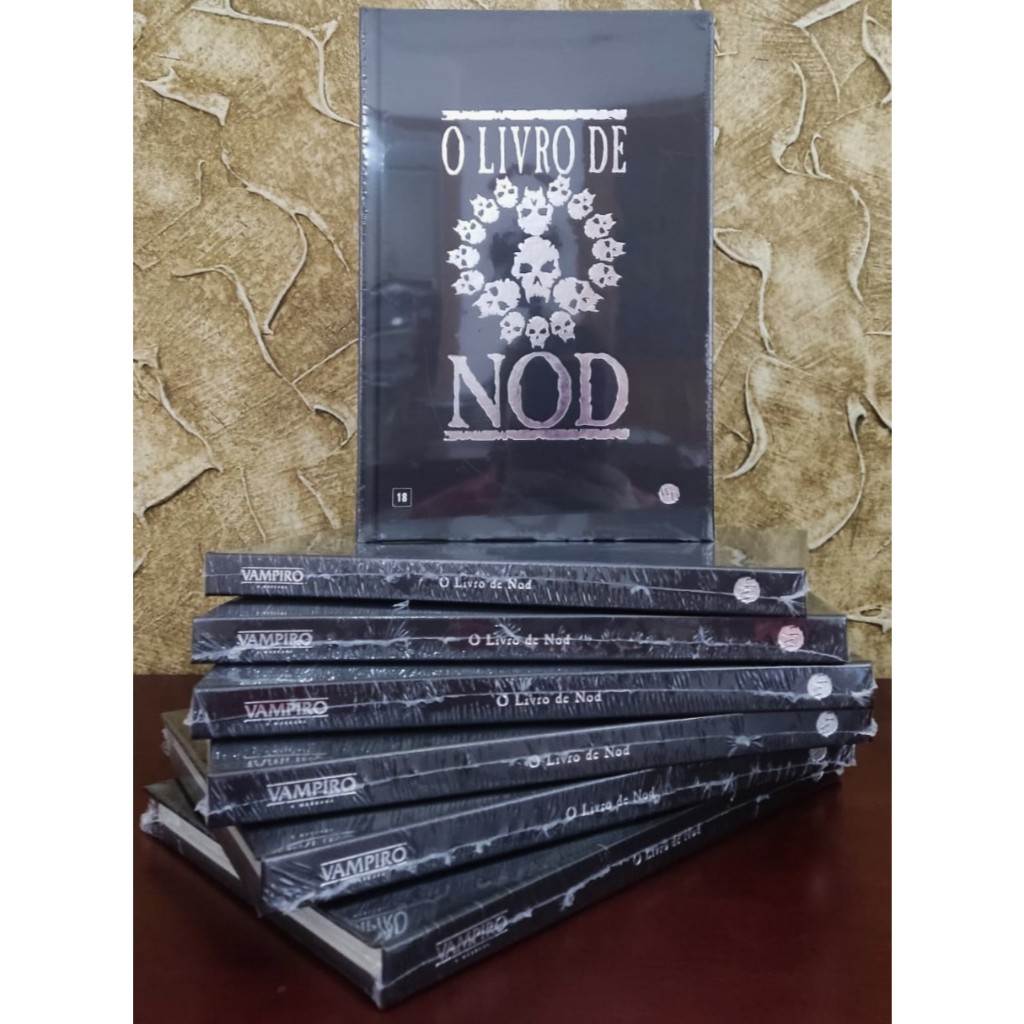 O Livro De Nod - Vampiro A Máscara - Wod/rpg | Shopee Brasil