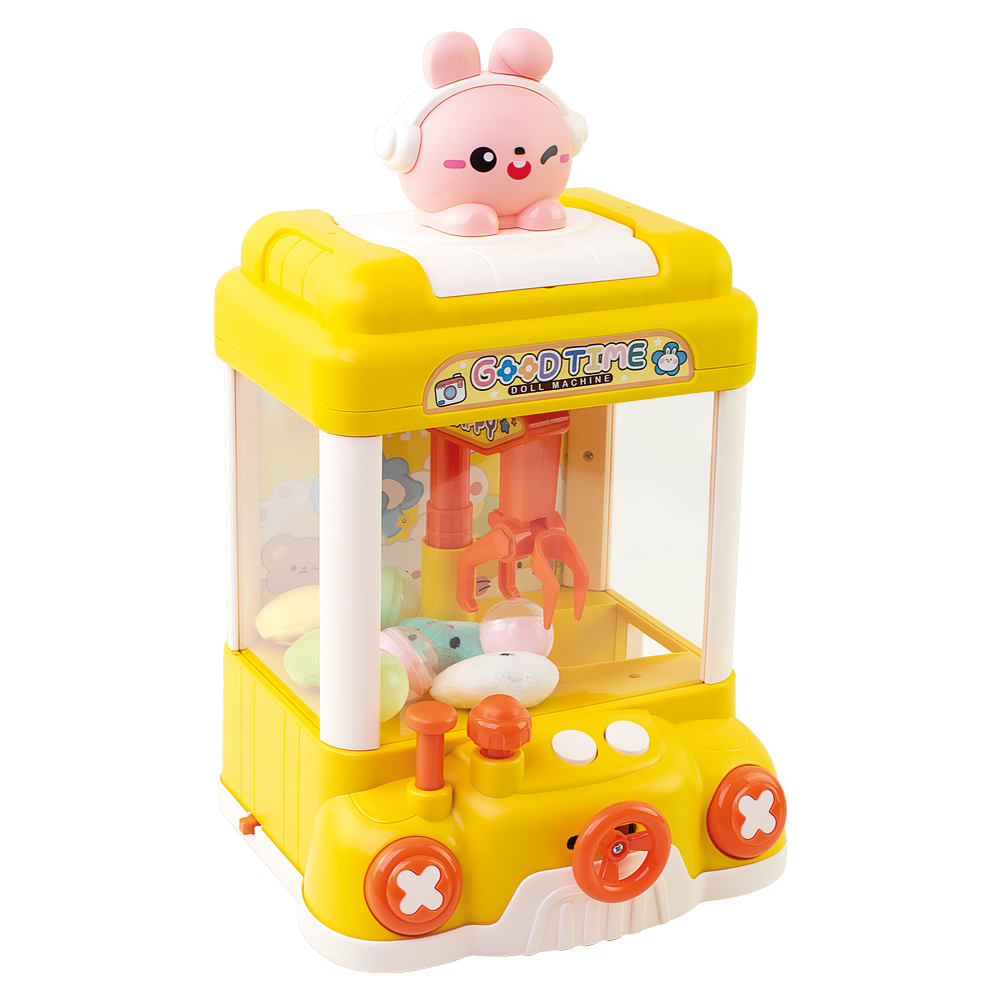 Máquina Pega Pega com Garra e Pelúcia Infantil – Brinquedo Interativo ...
