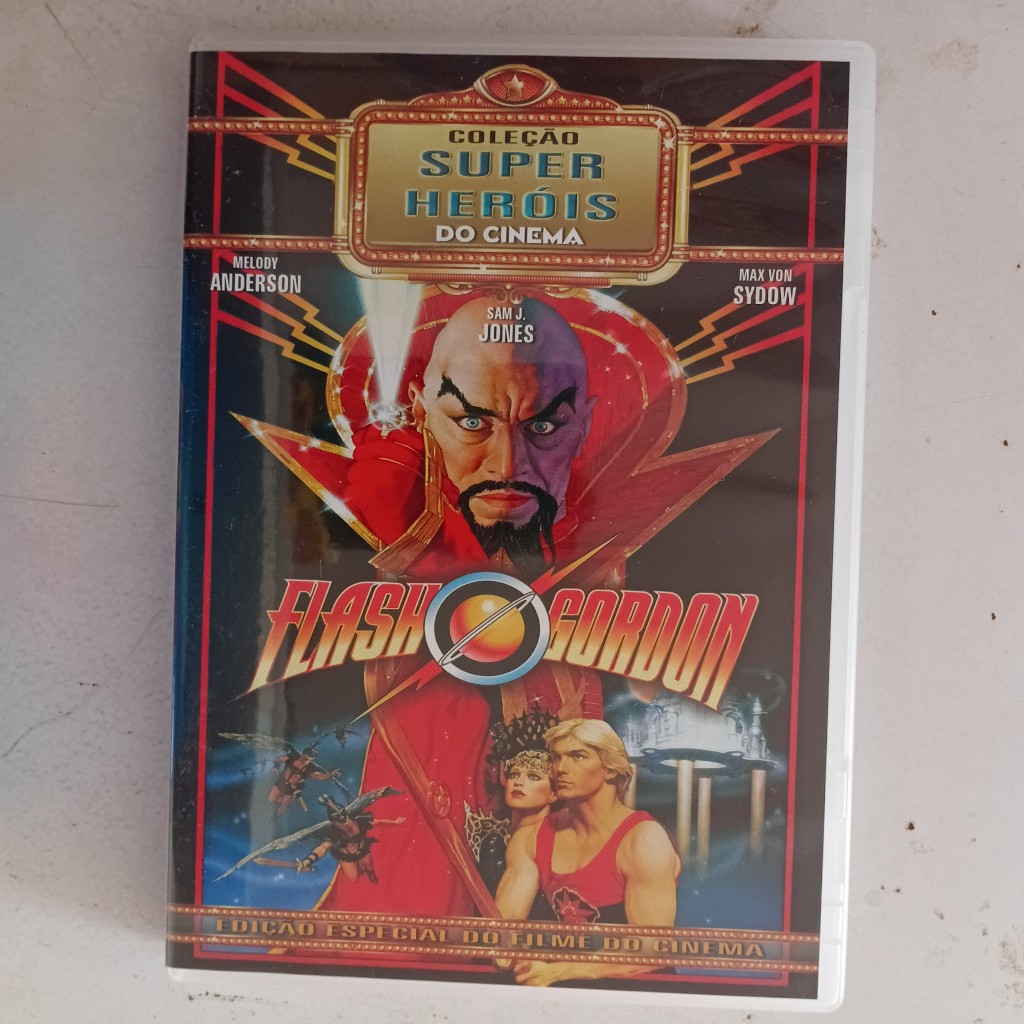 DVD Flash Gordon - 1980 - Max Von Sydow | Shopee Brasil