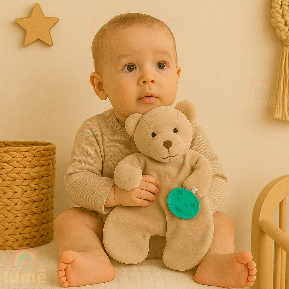 Boneca pelucia urso ursinho pimpão naninha com porta chupeta coelhinho ...