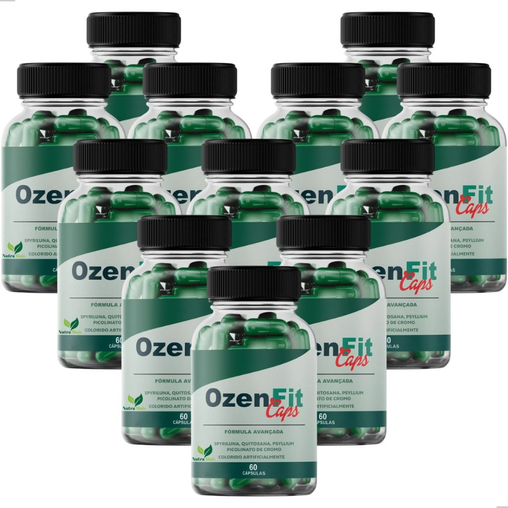 Ozenfit Original kit 12 Potes Fórmula Premium Avançada Suplemento ...
