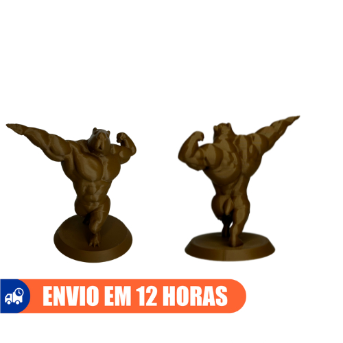 Capivara Bodybuilder Schwarzenegger, Musculosa Maromba Pose ...