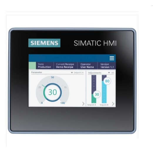 SIMATIC HMI MTP400, Painel Básico Unificado, 4,3" SIEMENS | Shopee Brasil
