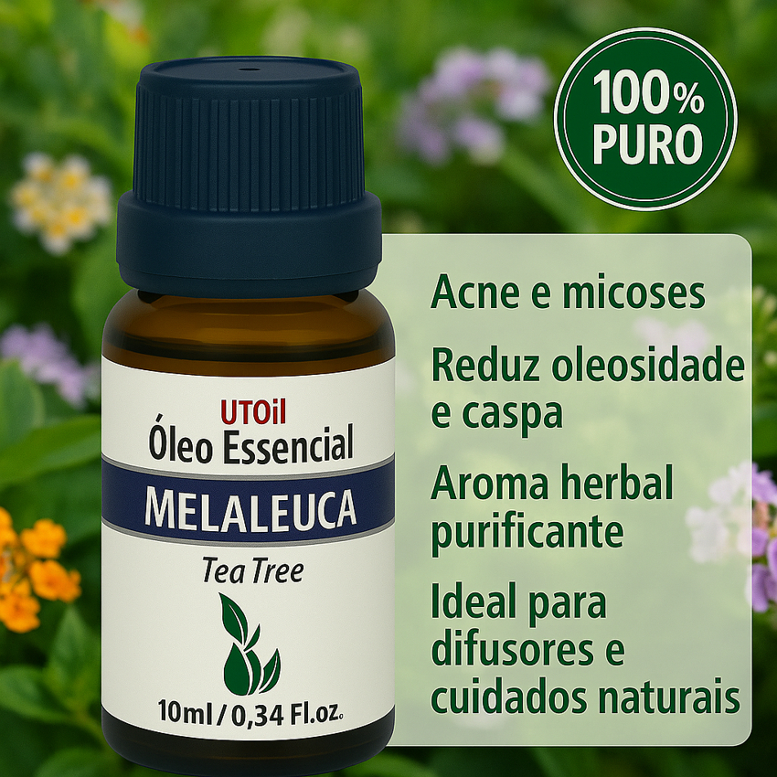 MELALEUCA - Kit 3 Óleo Essencial de Melaleuca 10ml | Shopee Brasil
