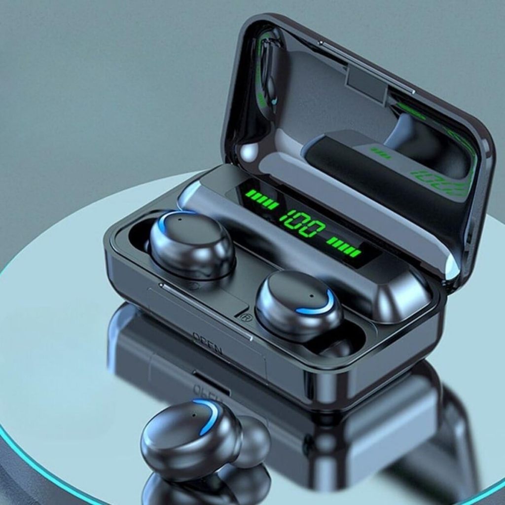 Fone de Ouvido M30 Bluetooth TWS com Cancelamento de Ruído, Display LED ...