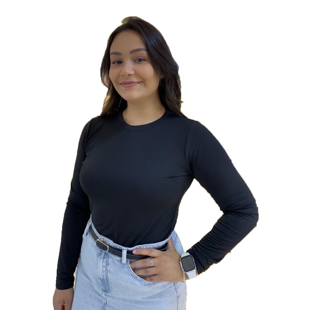 Blusa Termica Feminina manga longa inverno segunda pele - Qualidade ...