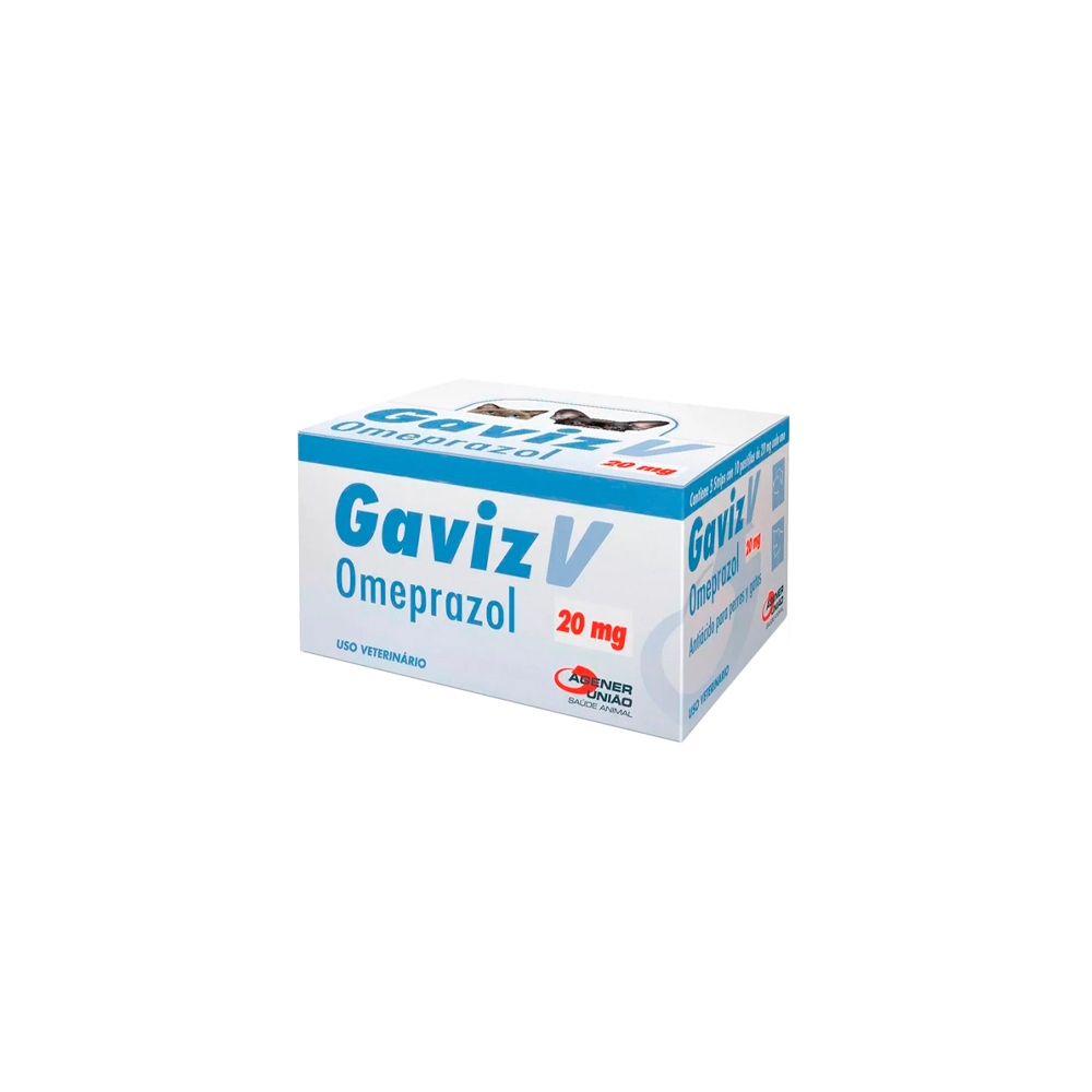 Antiácido Gaviz V Omeprazol 20mg 50 comprimidos | Shopee Brasil