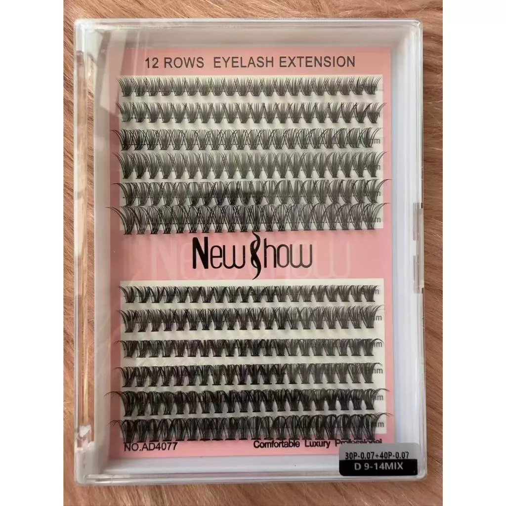 Cílios new show mix 10+20P / 20+30P / 30+40P 9-14mm MIX | Shopee Brasil
