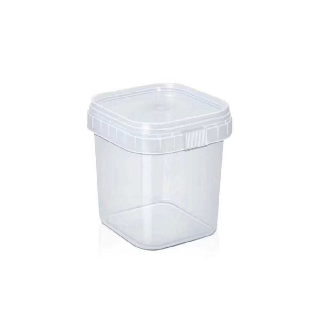 50 Potes com Lacre Quadrado com tampa 220 ml | Shopee Brasil