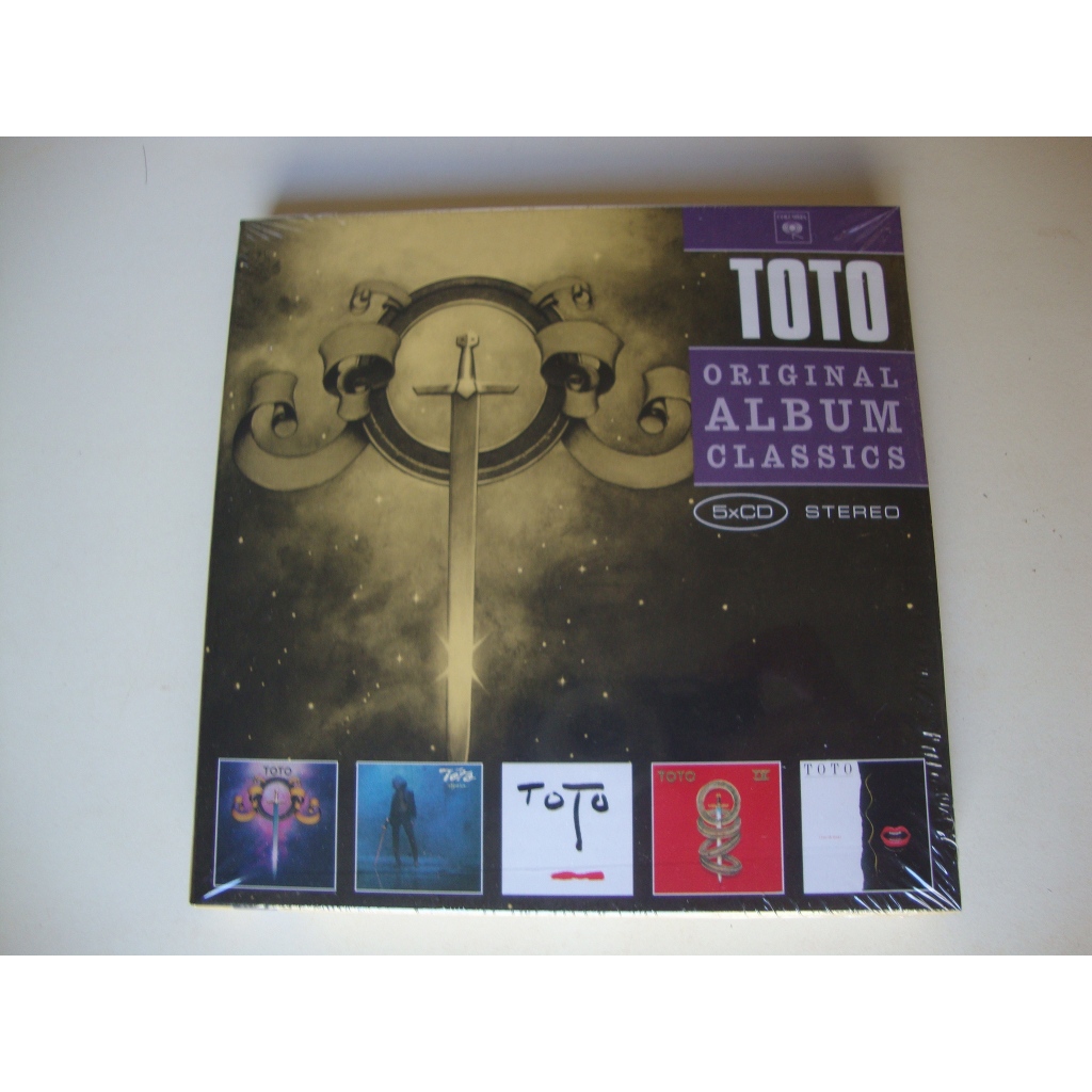 Box 5 CDs - Toto - Original Album Classics - Importado, Lacrado ...