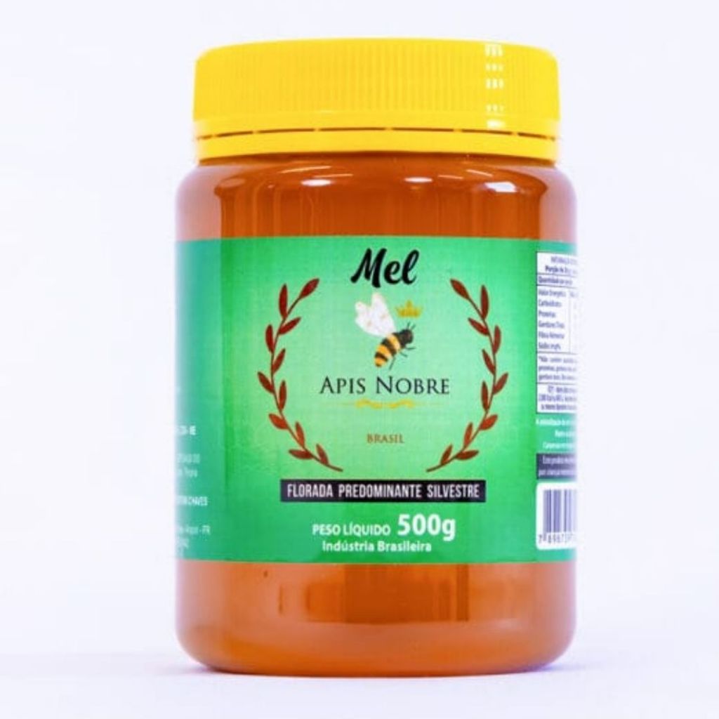 Mel Apis Nobre 500g – 100% Puro, Silvestre e Nacional | Shopee Brasil