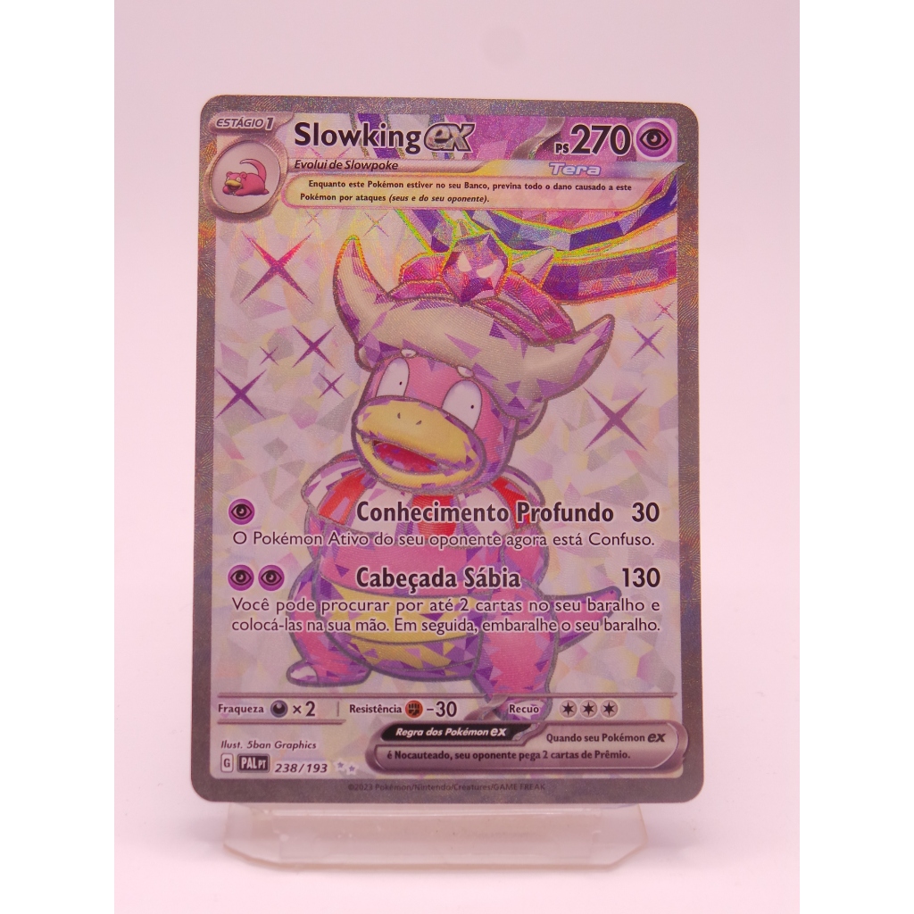 Carta Pokémon Slowking EX (238/193) Original 2023 Nova | Shopee Brasil