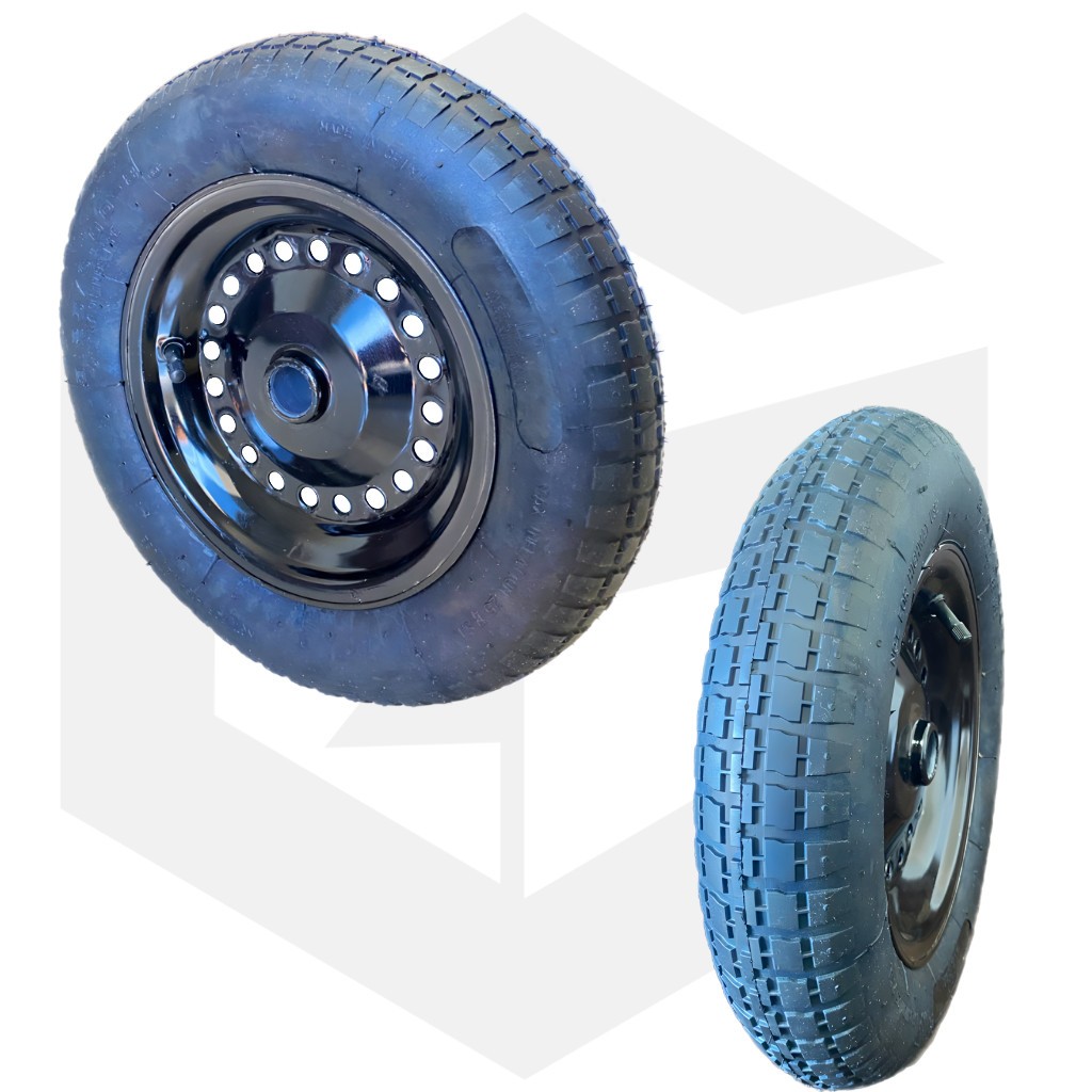 Roda com Pneu e Câmara para Carriola Carrinhos plataforma Carrinho de ...