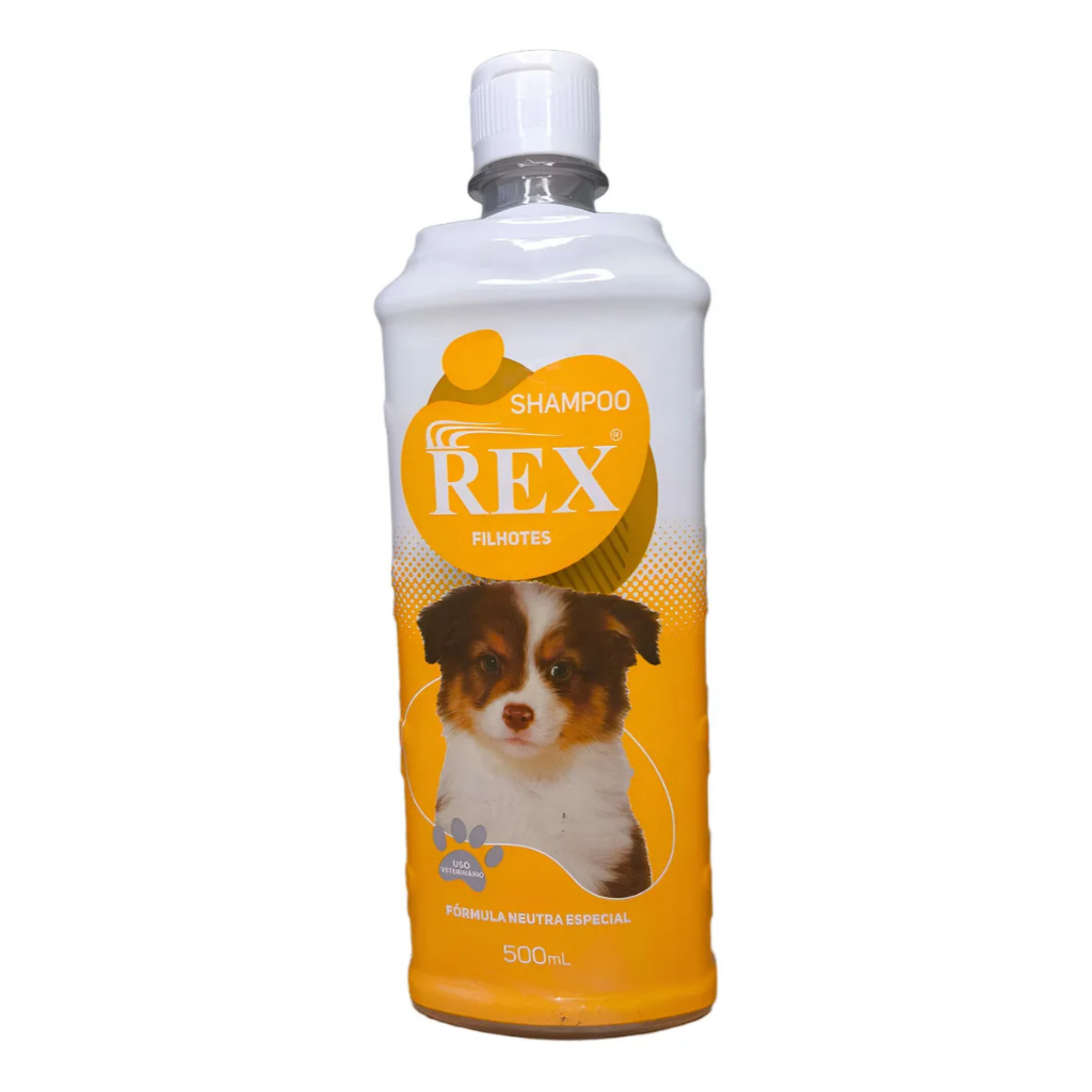 Shampoo Para Cachorros Filhotes 750ml - Rex | Shopee Brasil
