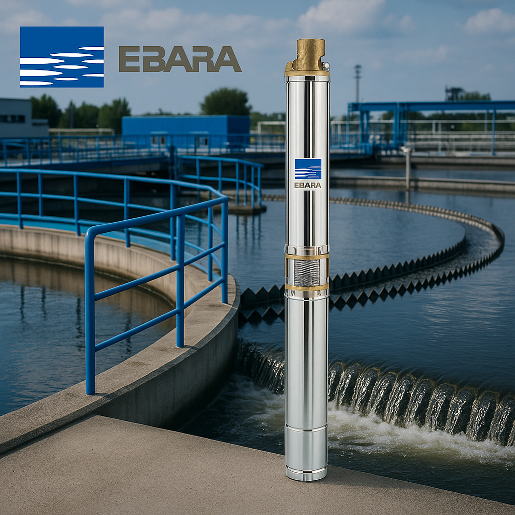 Bomba Submersa Caneta Palito 3BPS2-10 M3C 0,5 HP 220V Monofásica 60Hz 2 Fios (S/QC) Original ...