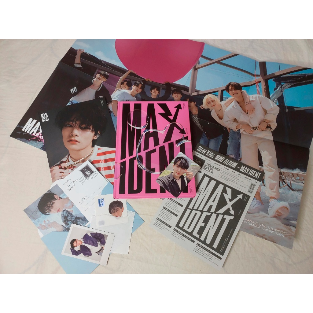 Stray Kids MAXIDENT T-CRUSH VER/ SKZ MINI ALBUM KPOP | Shopee Brasil