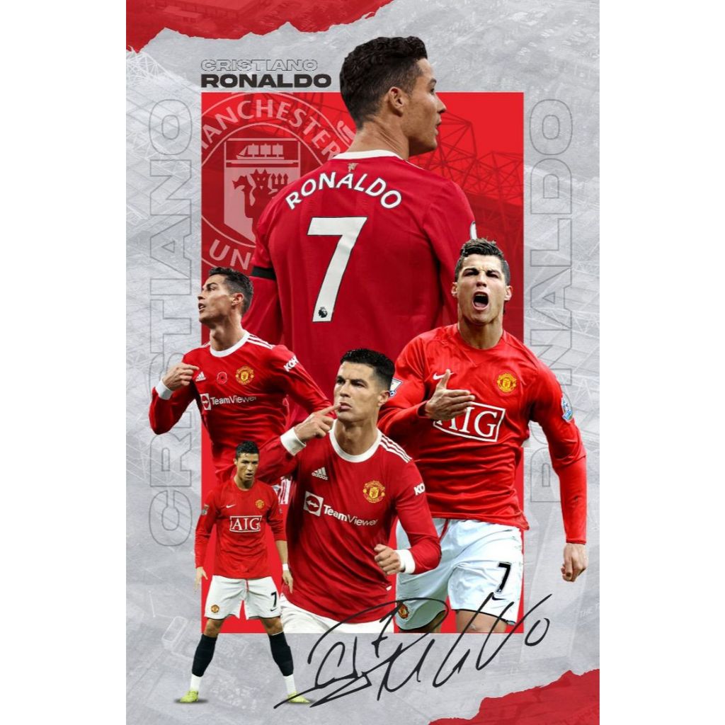 Poster Cristiano Ronaldo - Jogador de futebol - Cristiano Ronaldo ...