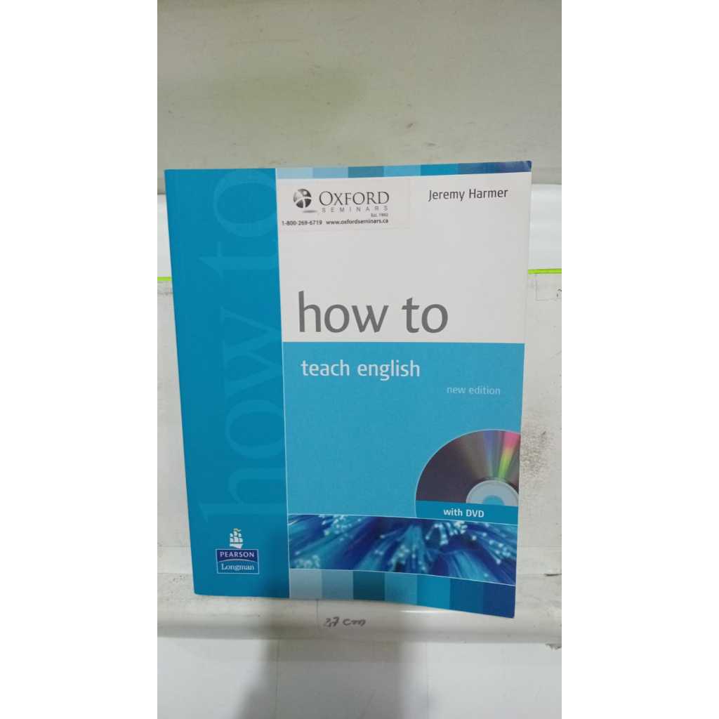 Livro - How To Teach English - New Edition - Jeremy Harmer | Shopee Brasil