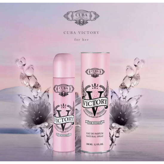 Perfume Cuba Victory Para Mulher 100 Ml By Parfums Des Champs O ...