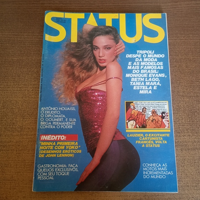 Revista Status Nº 82 Maio de 1981 - Antônio Houaiss / Beth Lago ...