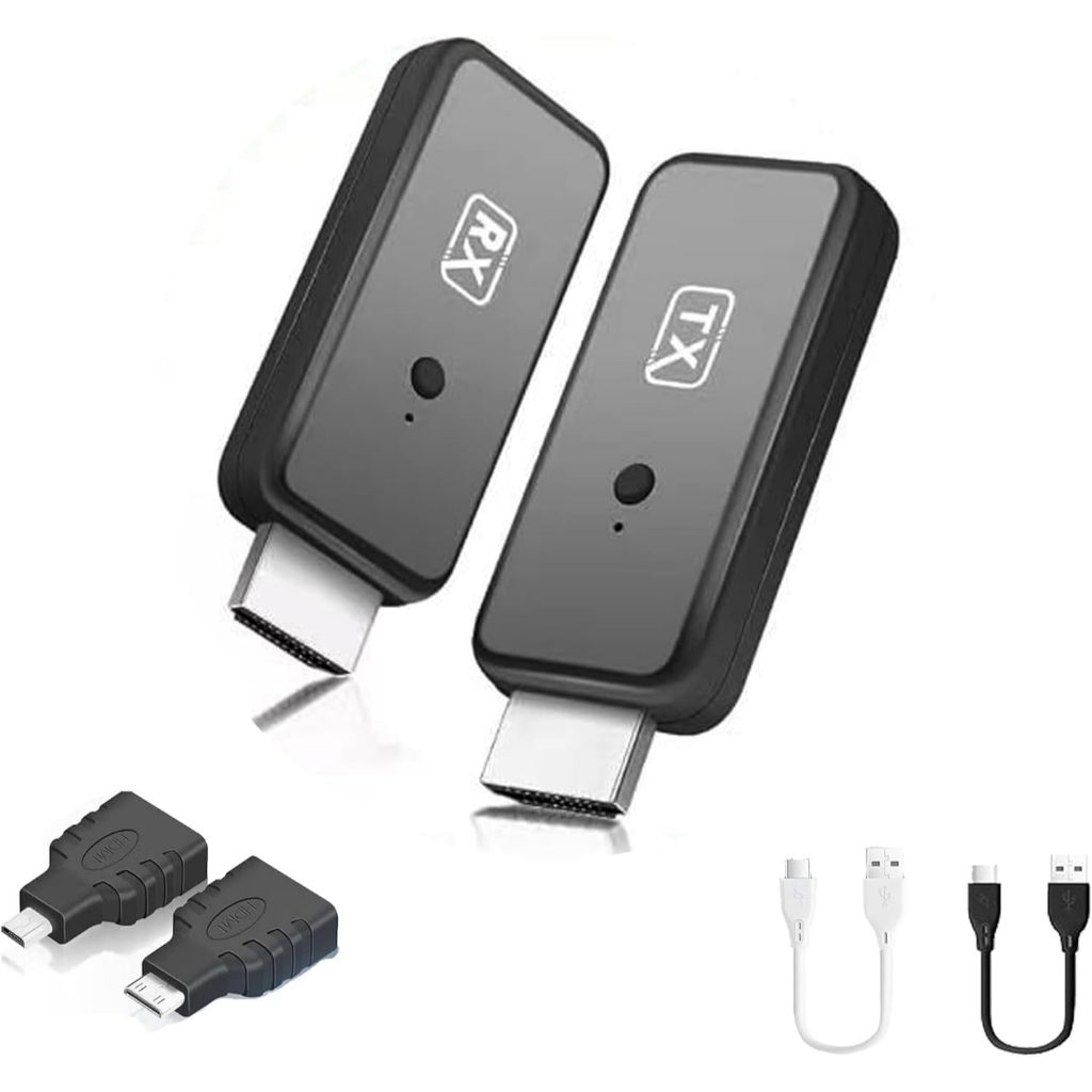 Transmissor E Receptor Hdmi Sem Fio De 30m Tx/rx - Escorrega o Preço