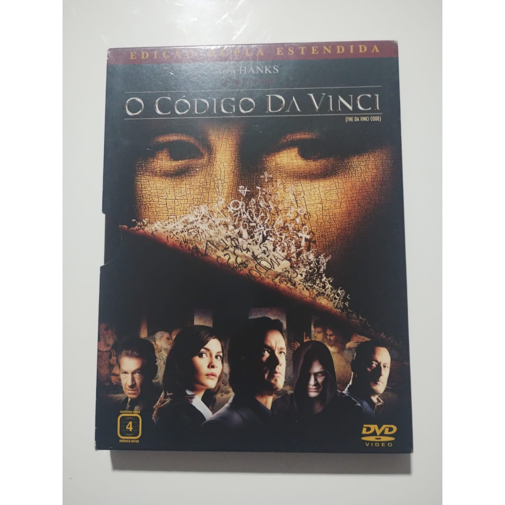 Dvd O codigo da vinci duplo digistack + anjos e demonios original | Shopee Brasil