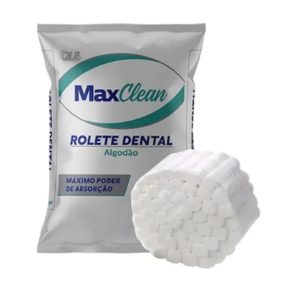 KIT 10 PACOTES: ALGODAO ROLETE MAXCLEAN PACOTE C/ 100 UNIDADES - SSPLUS ...