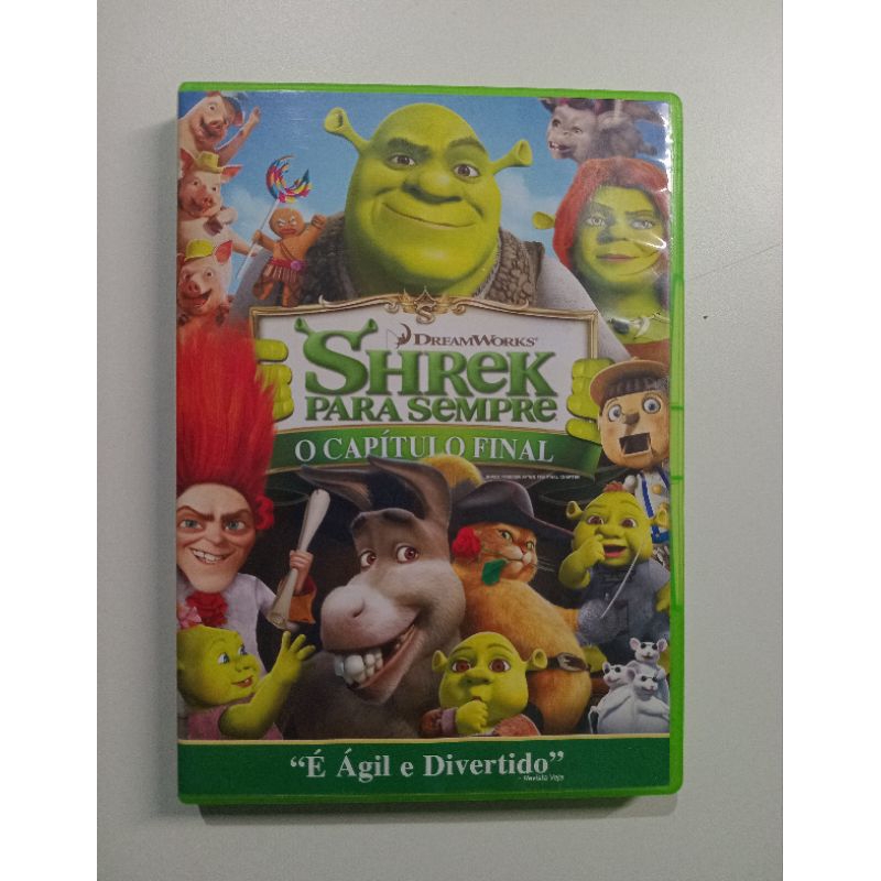 Dvd Shrek para sempre o capítulo final original | Shopee Brasil
