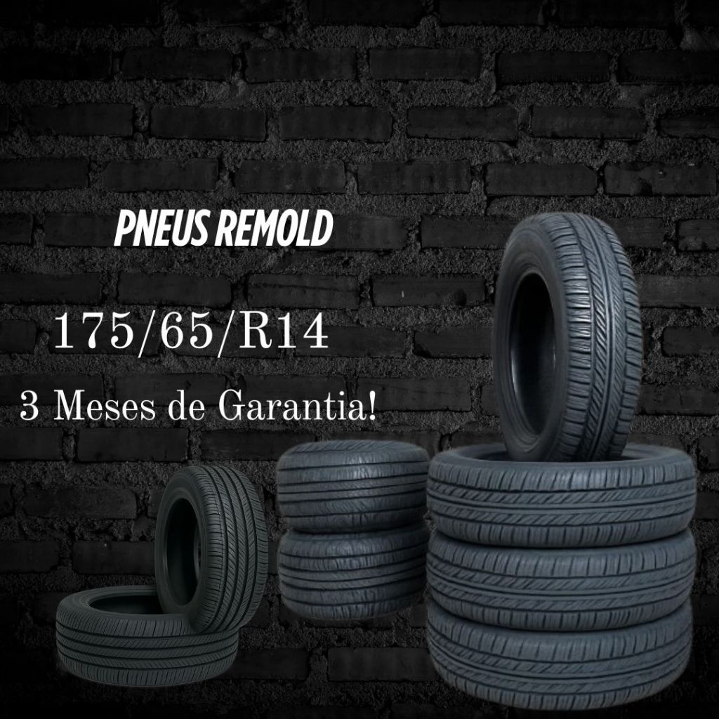 Pneu Remold 175/60/14 – Alta Qualidade e Durabilidade! | Shopee Brasil