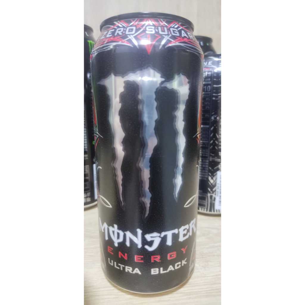 Monster Energy - Ultra Black Importada - 473ml | Shopee Brasil