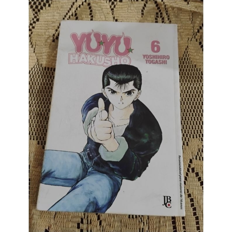 Mangá Yu Yu Hakusho Vol. 6 | Shopee Brasil