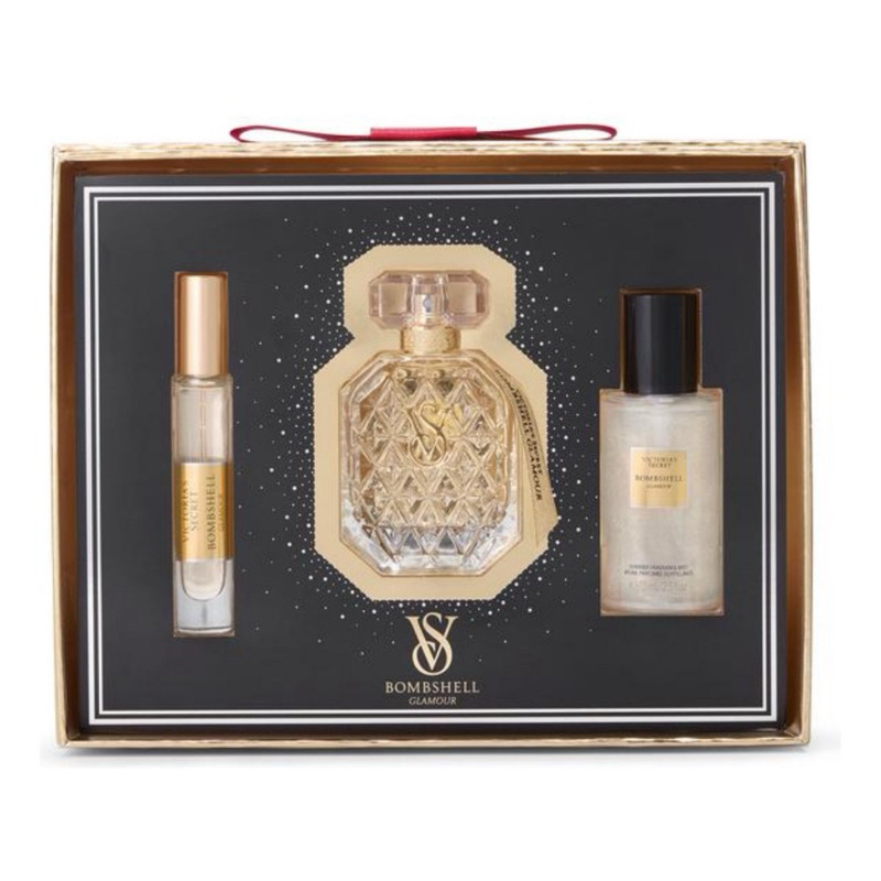 Kit Presenteavel Victorias Secret Bombshell Glamour Original Eua Pronta ...