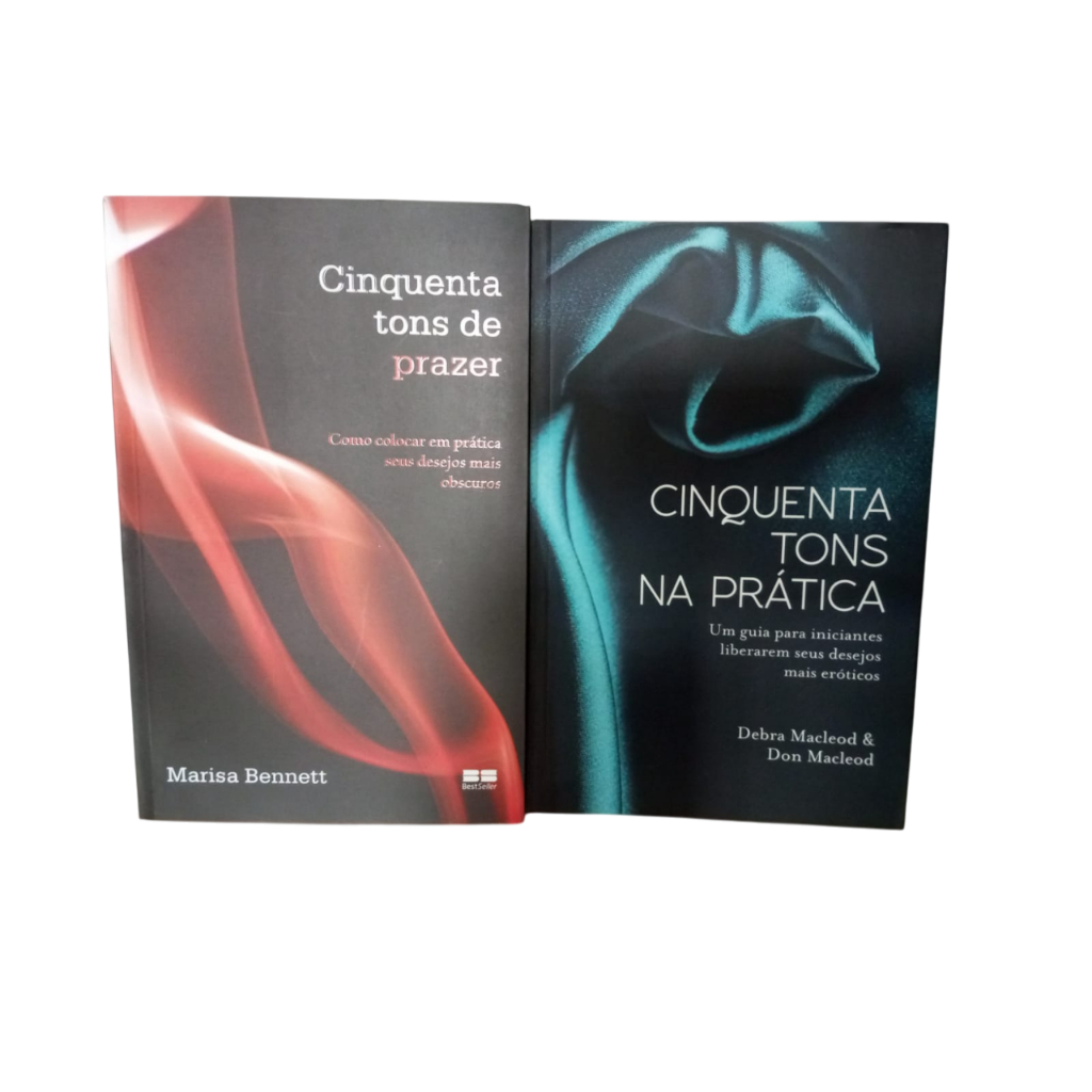 Box 2 Livros: Cinquenta Tons de Prazer / Cinquenta Tons na Prática ...