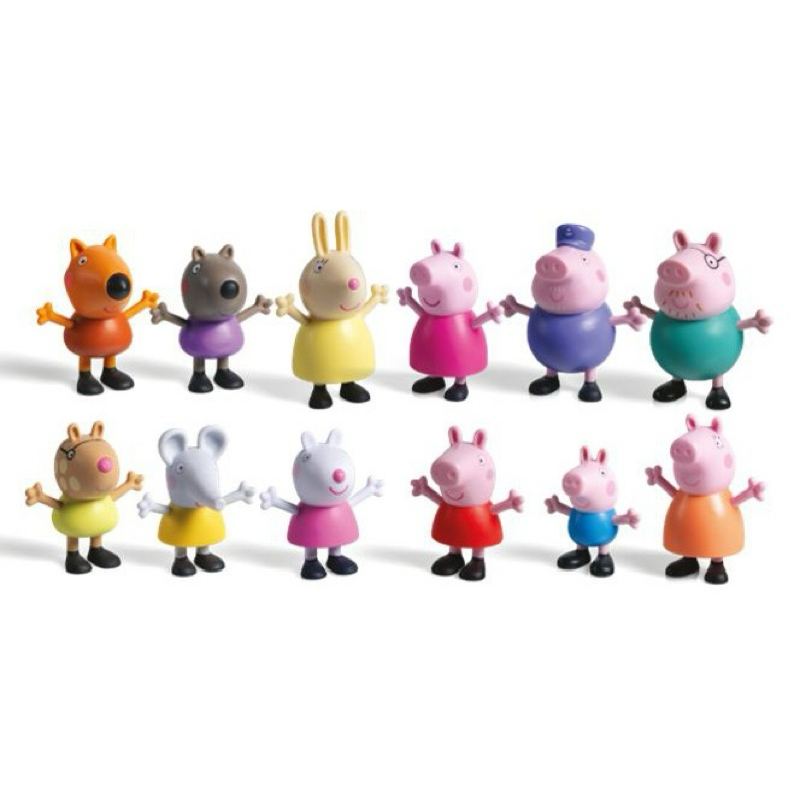 Coleção Peppa Pig Completa (Novos Lacrados) Burger Kin | Shopee Brasil