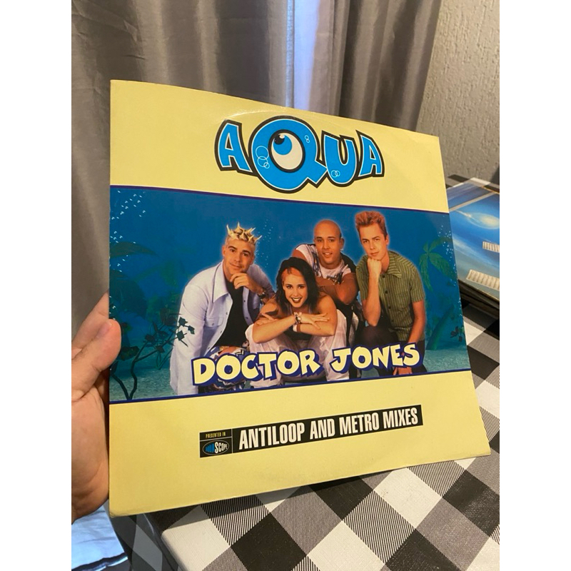 LP Single Aqua - Doctor Jones - Antiloop And Metro Mixes | Shopee Brasil