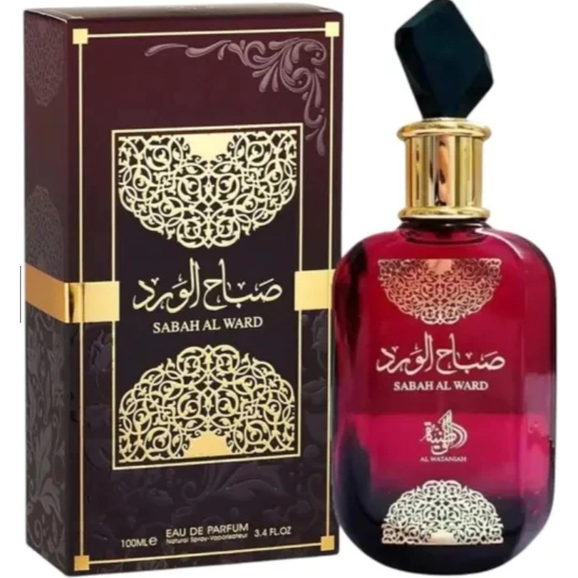 Perfume Árabe Sabah Al Ward Al Wataniah - 100ml - 100% ORIGINAL ...