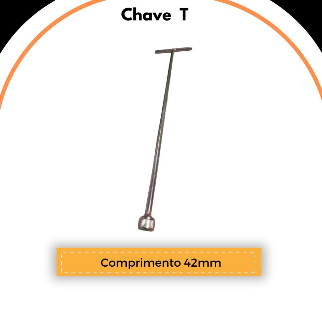 Chave T 10mm Canhão Longa Cabo Limpeza Manutenção Agitador Máquina ...