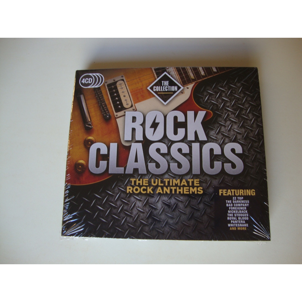 Box 4 CDs - Rock Classics - The Collection - Importado, Lacrado ( The Ultimate Rock Anthems ...