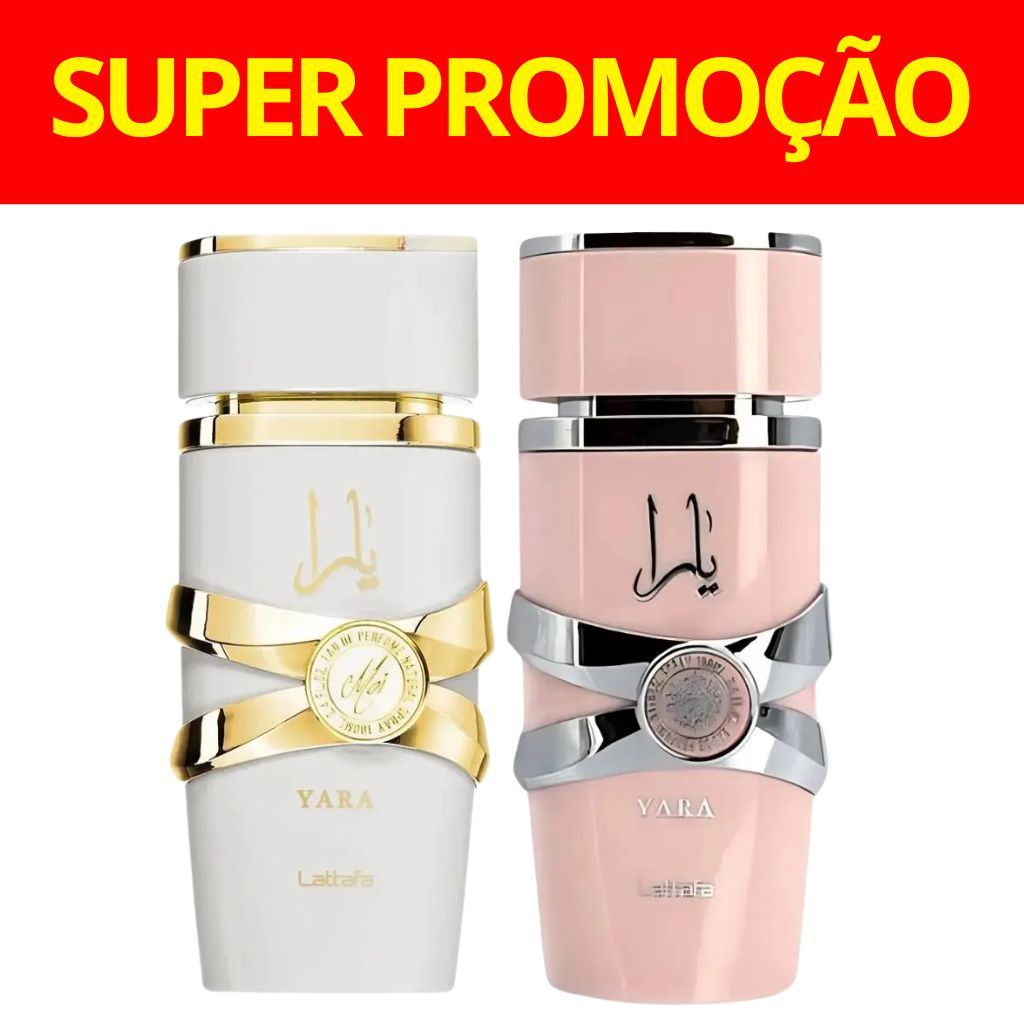 2 KIT PERFUME ÁRABE YARA ROSA E YARA MOI LATTAFA 100 ML | Shopee Brasil