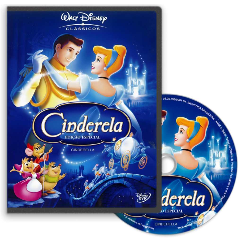 DVD - Cinderela (1950) (Dublado) | Shopee Brasil