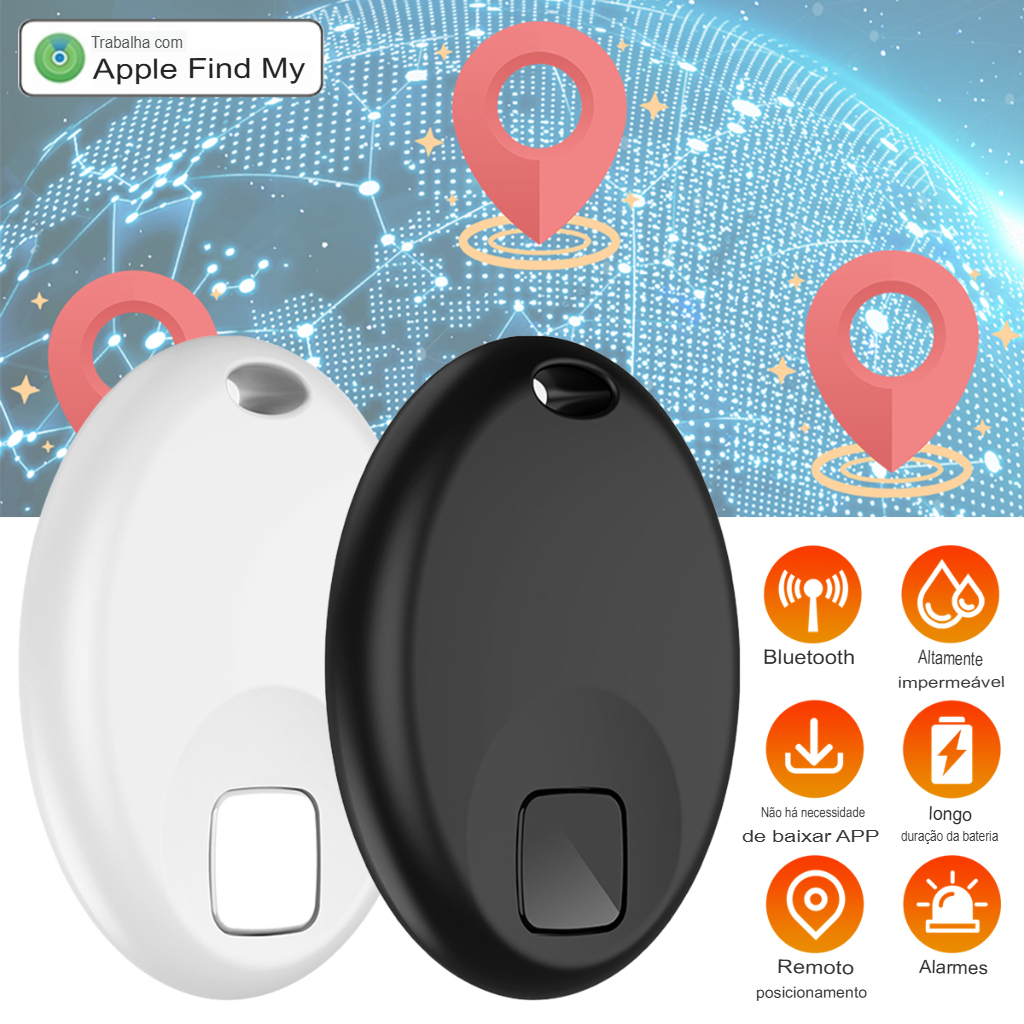 DISPOSITIVO TAG RASTREADOR LOCALIZADOR CHAVEIRO BUSCA OBJETOS SISTEMA ...
